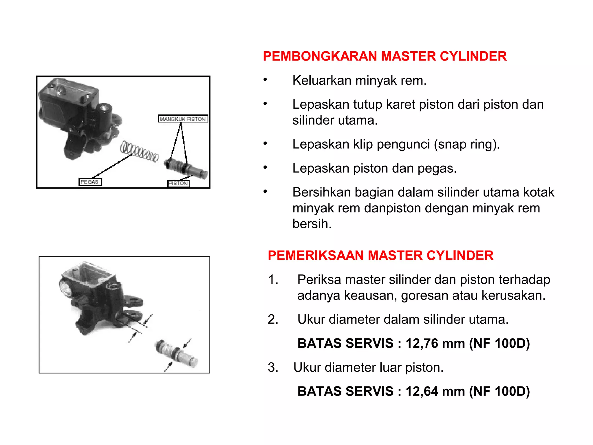 Sistem rem motor lengkap1 | PPT