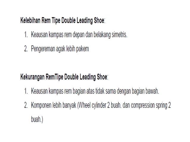 Sistem rem motor lengkap1 | PPT