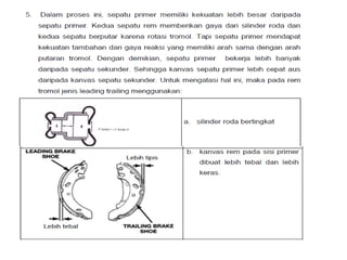 Sistem rem motor lengkap1 | PPT