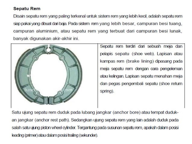 Sistem rem motor lengkap1 | PPT