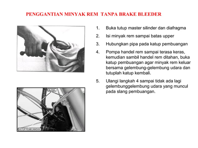 Sistem rem motor lengkap1 | PPT