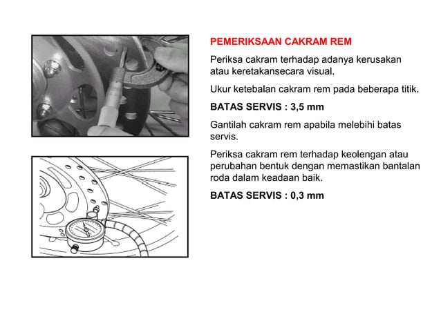 Sistem rem motor lengkap1 | PPT