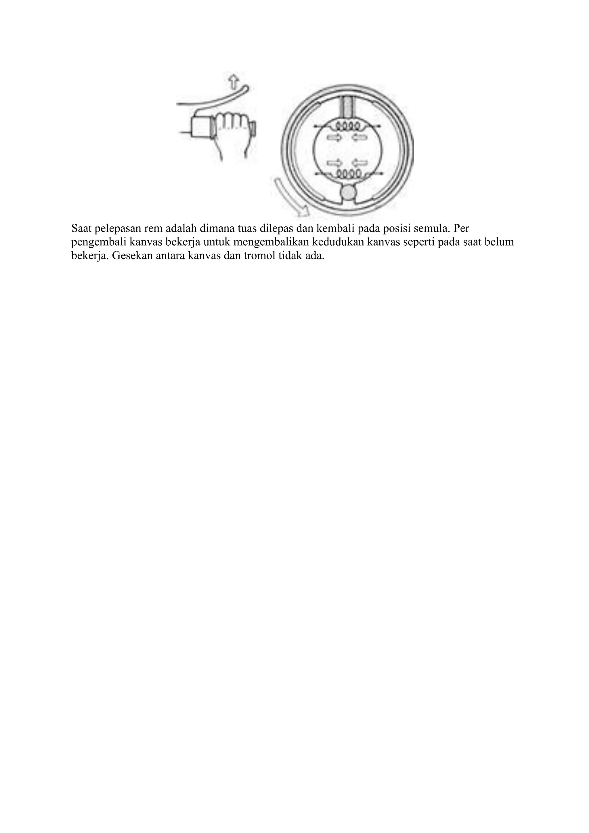 Sistem rem tromol sepeda motor | DOCX