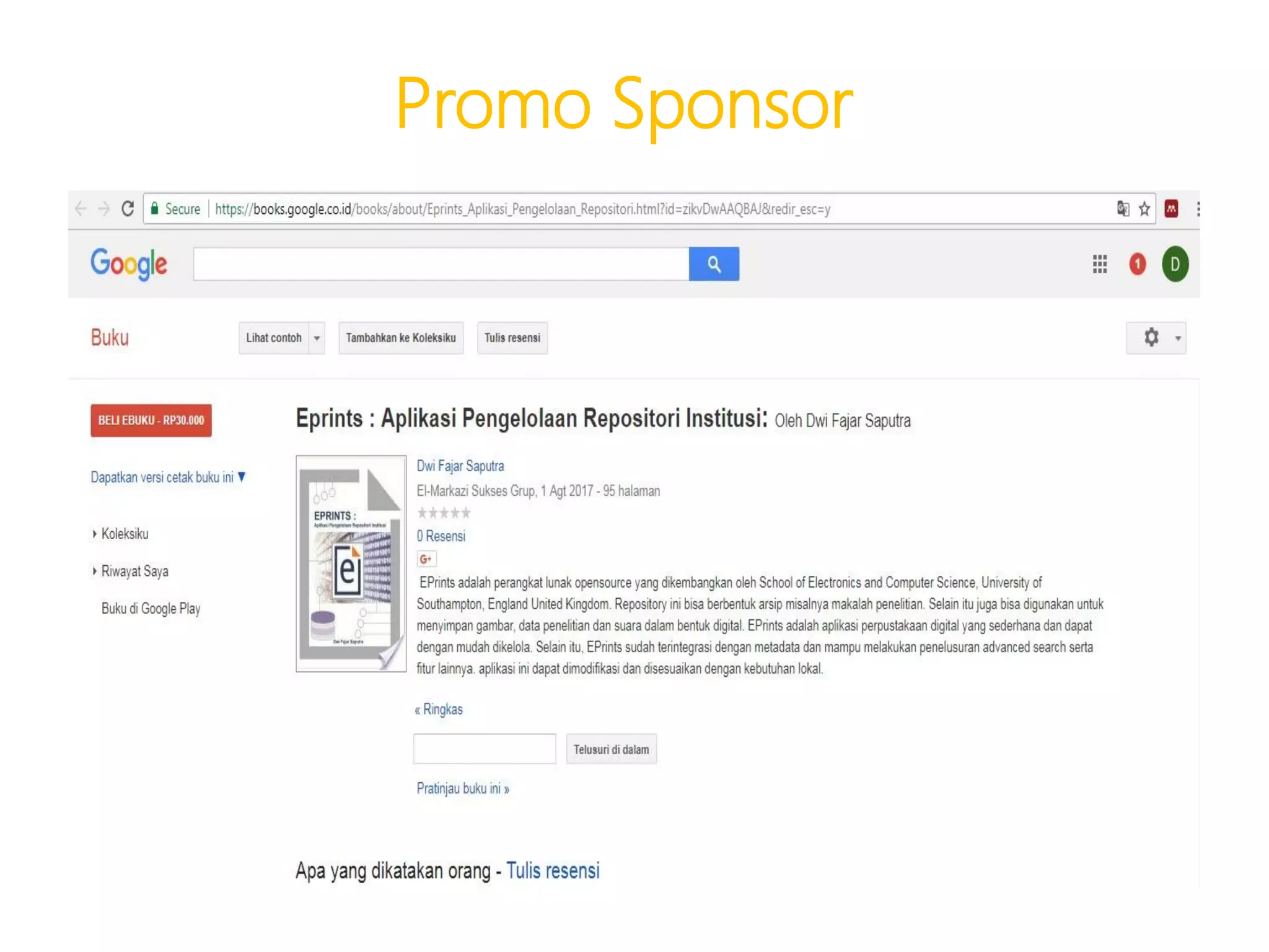 Sistem repositori institusi perpustakaan khusus : sebuah inisiasi | PDF