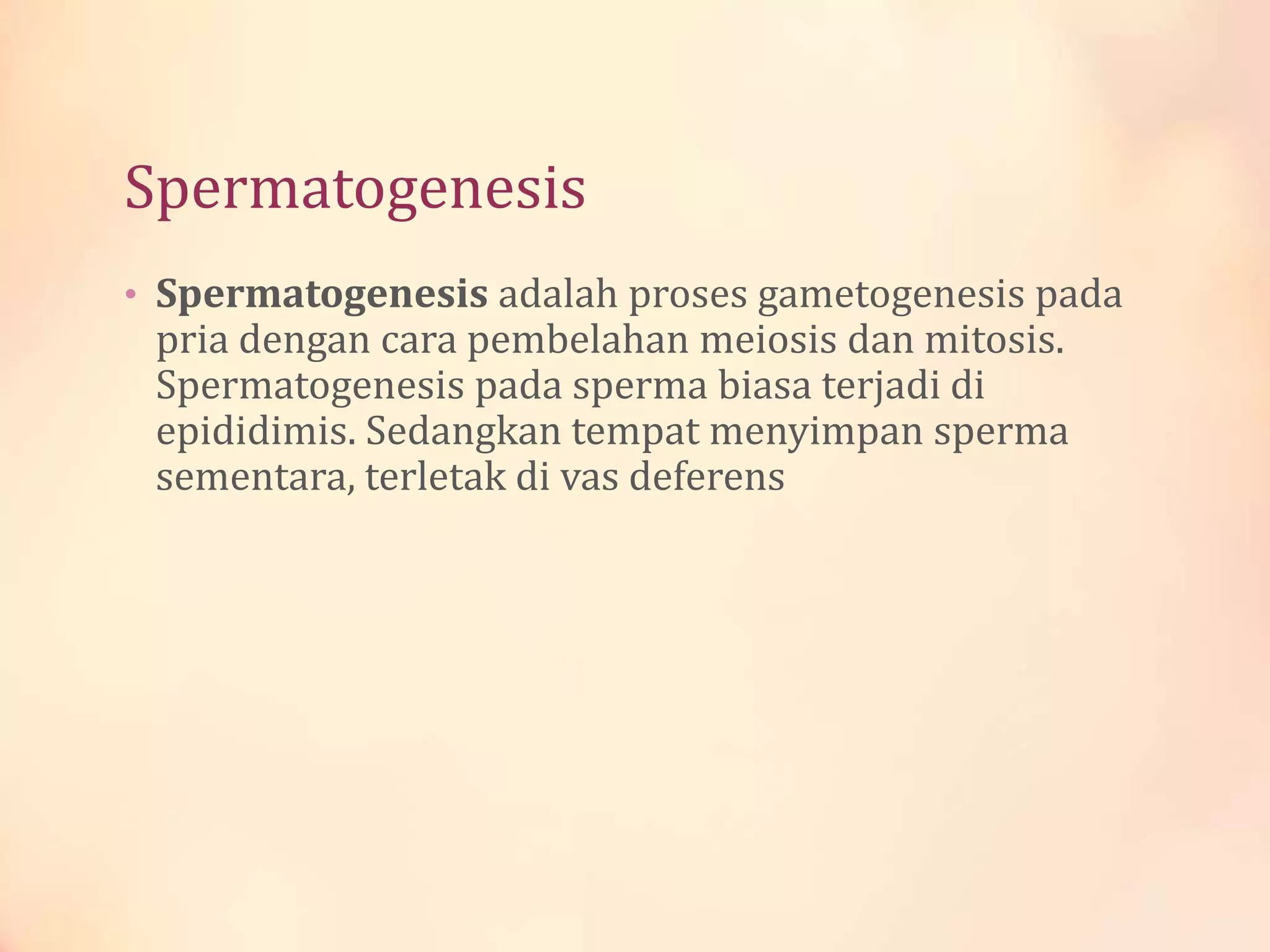 Sistem reproduksi | PPTX