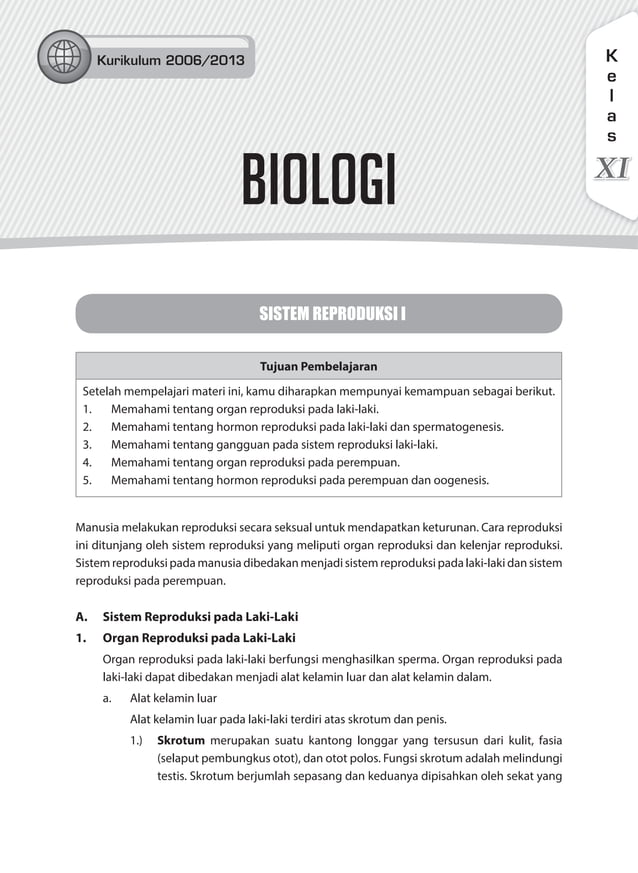 Sistem reproduksi i | PDF