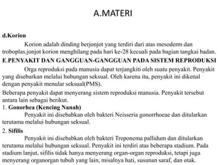 Sistem reproduksi pada manusia | PPTX
