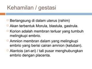 Sistem reproduksi tumbuhan dan hewan | PPT