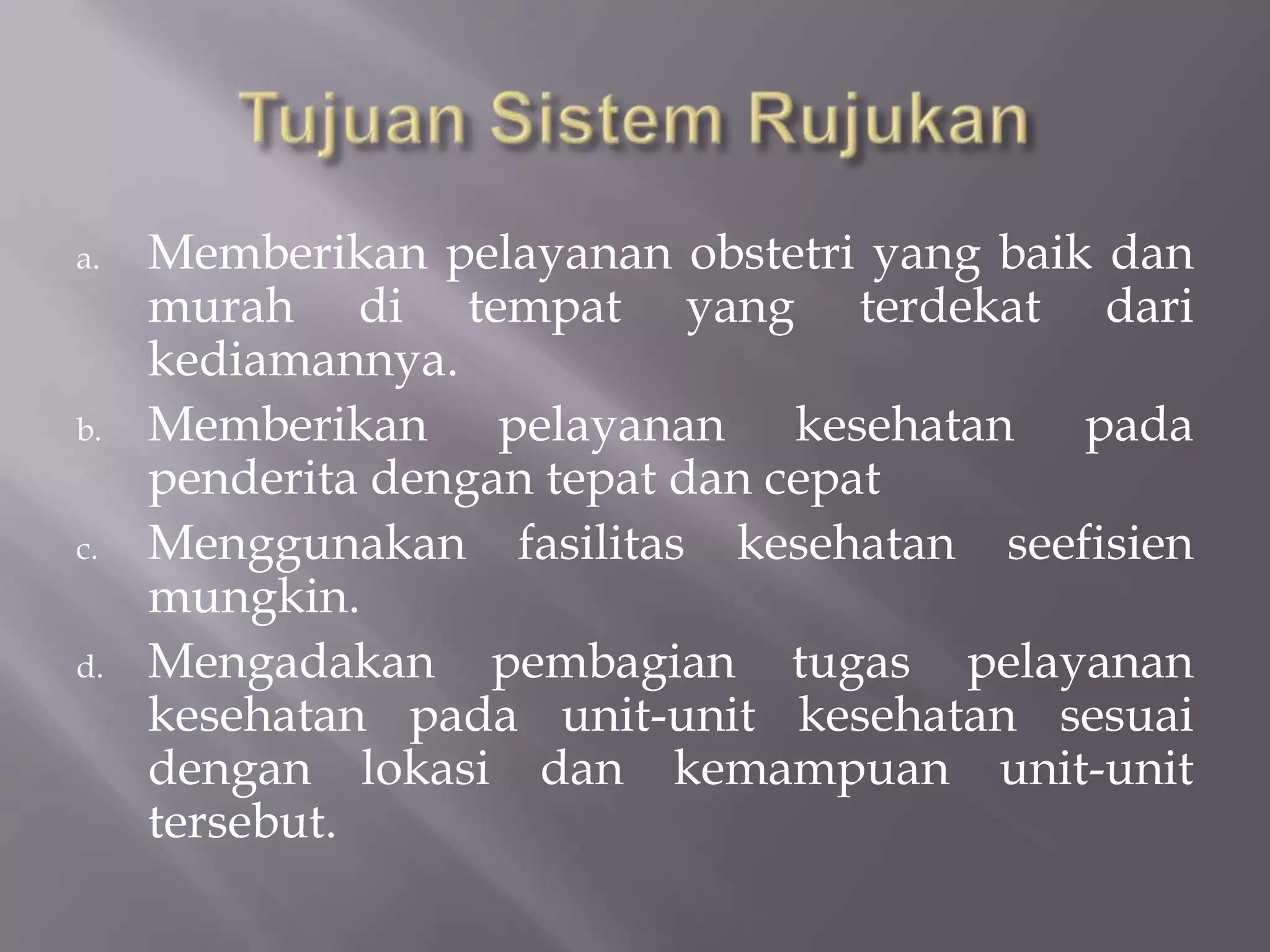 Sistem rujukan | PPTX