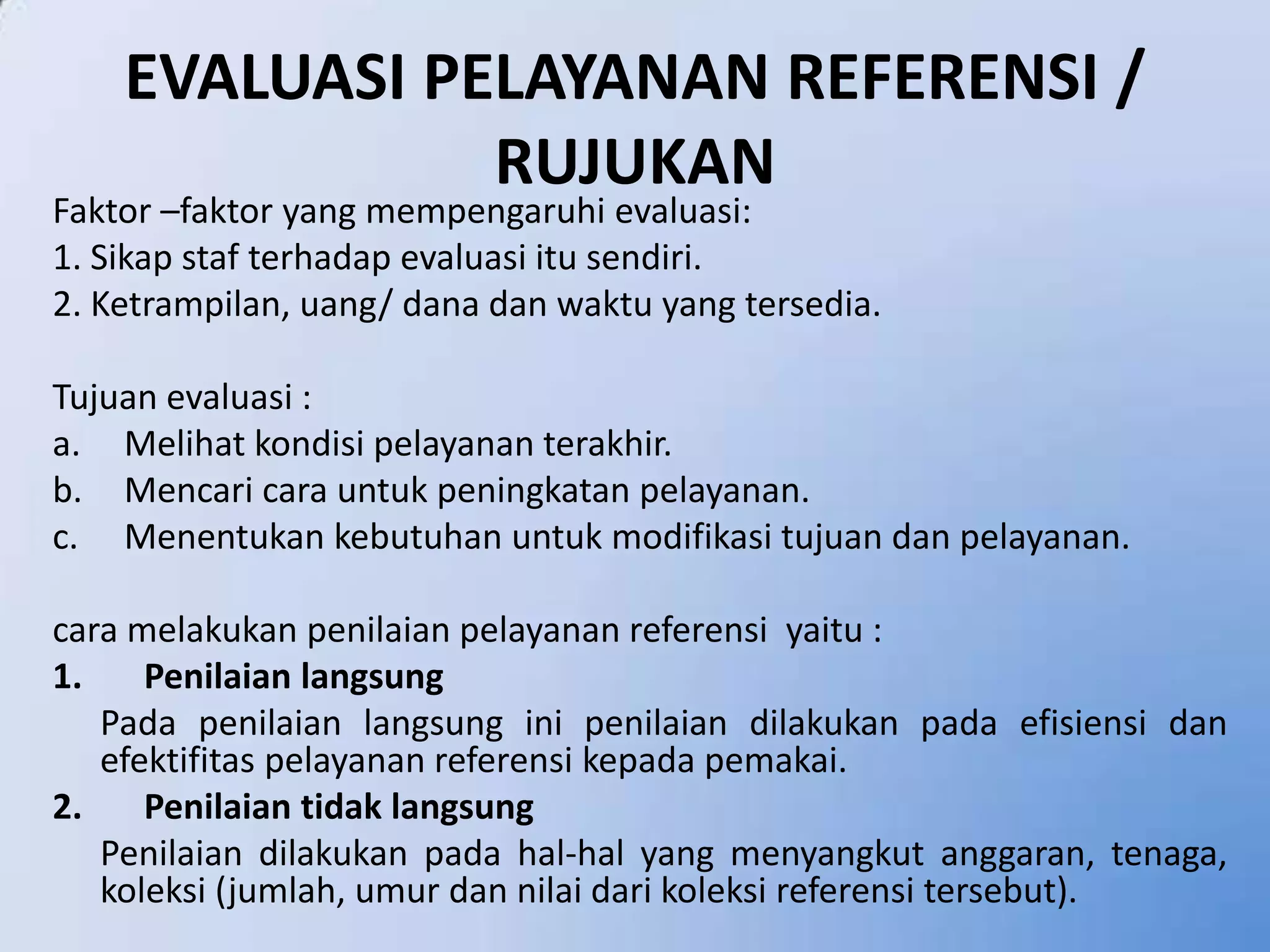 Sistem rujukan | PPTX