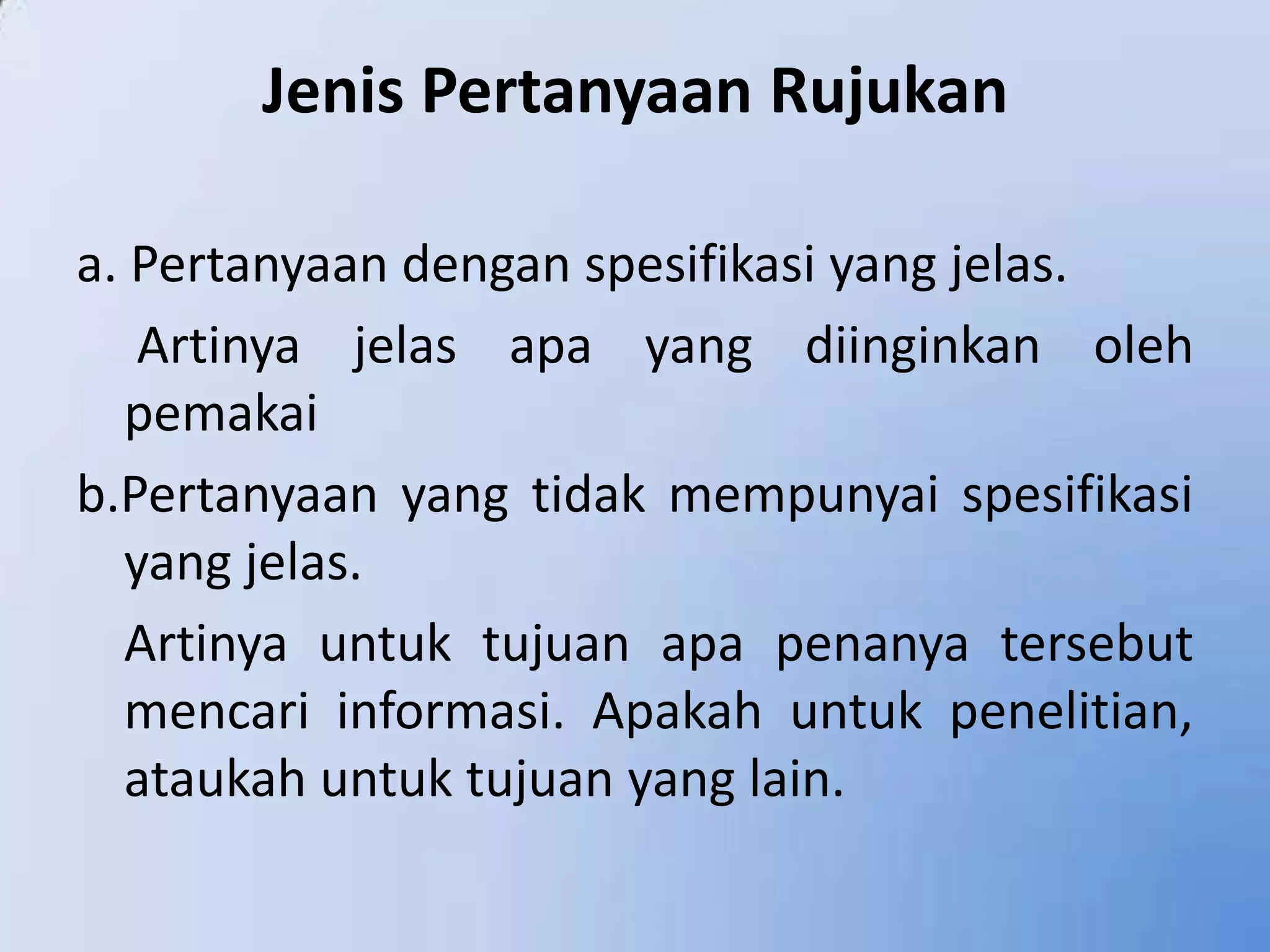 Sistem rujukan | PPTX