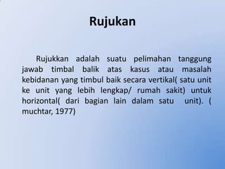 Sistem rujukan | PPTX