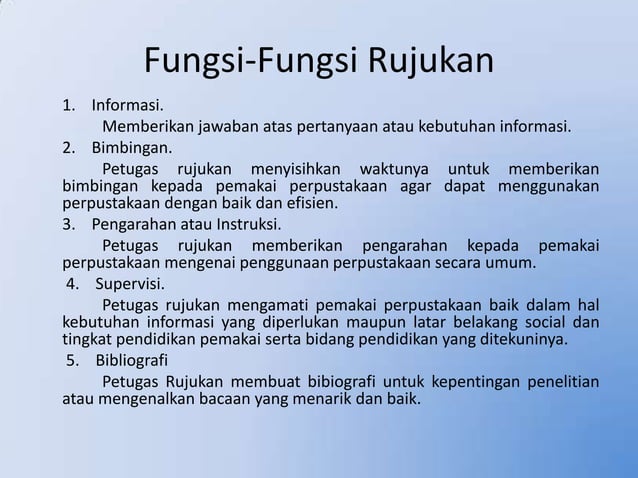 Sistem rujukan | PPTX