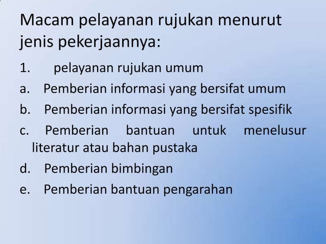 Sistem rujukan | PPTX