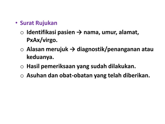 Sistem rujukan | PDF