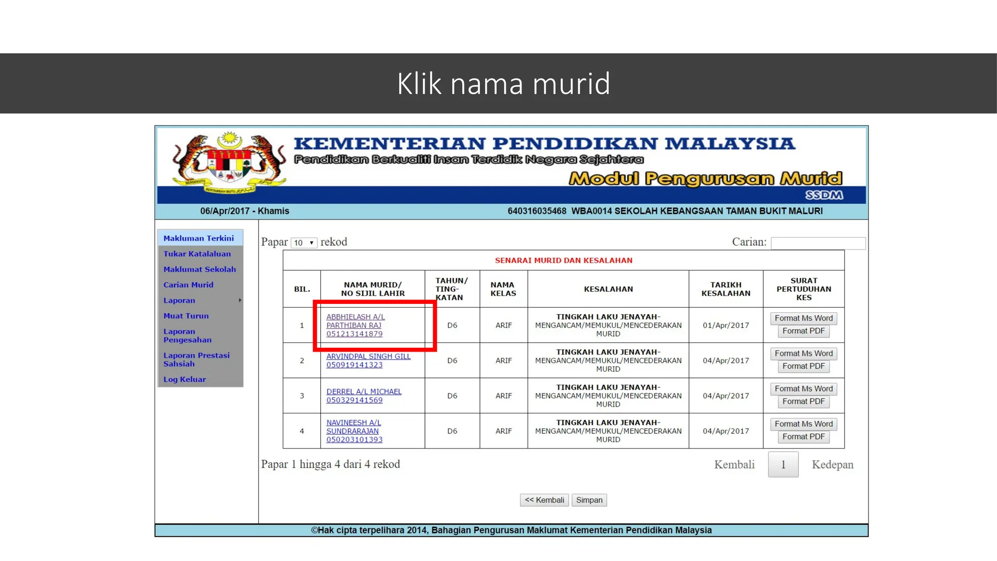 POWERPOINT SISTEM SAHSIAH DIRI MURID (SSDM).pptx