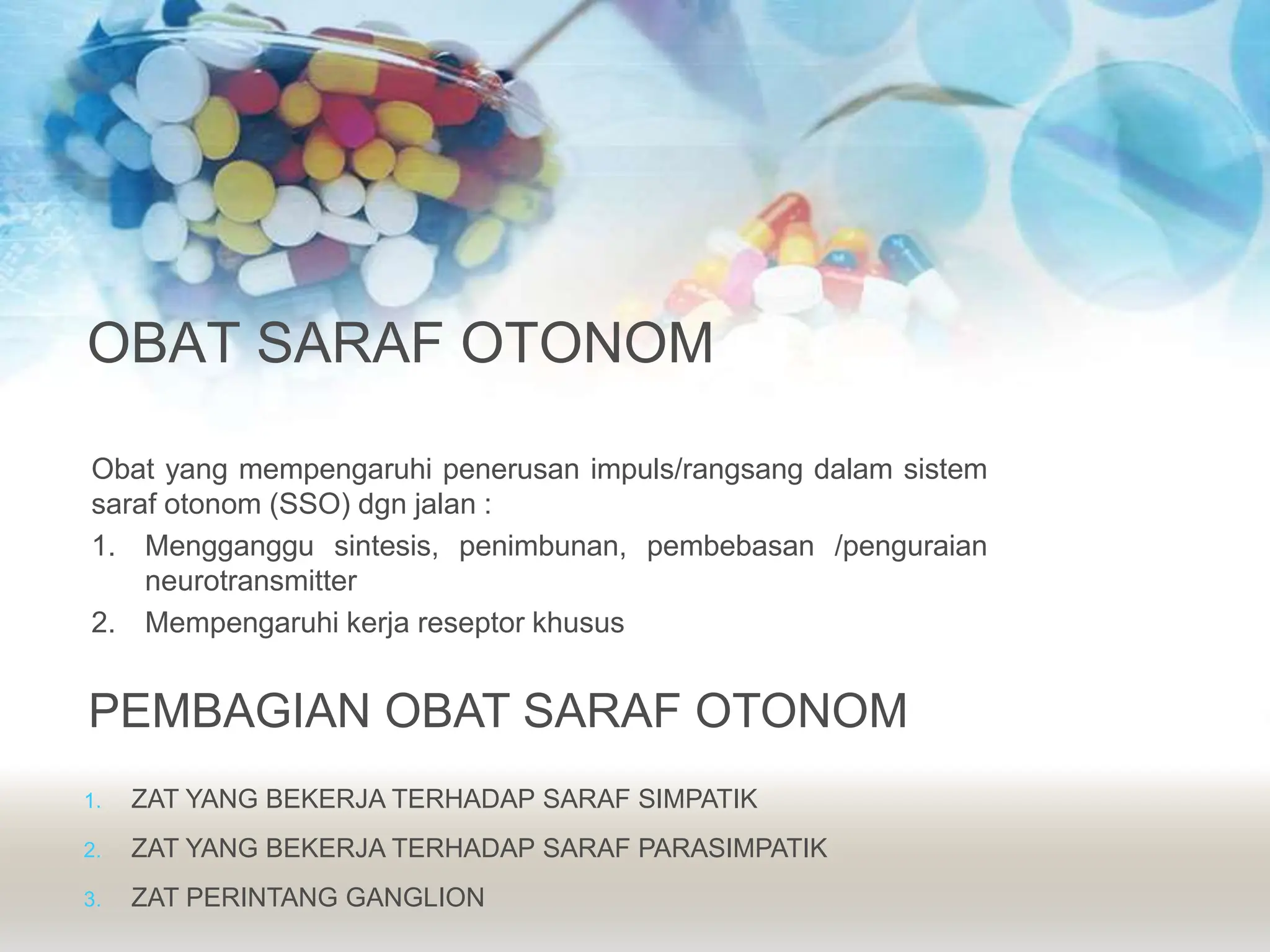 SISTEM SARAF OTONOM_.SISTEM SARAF OTONOM | PPTX