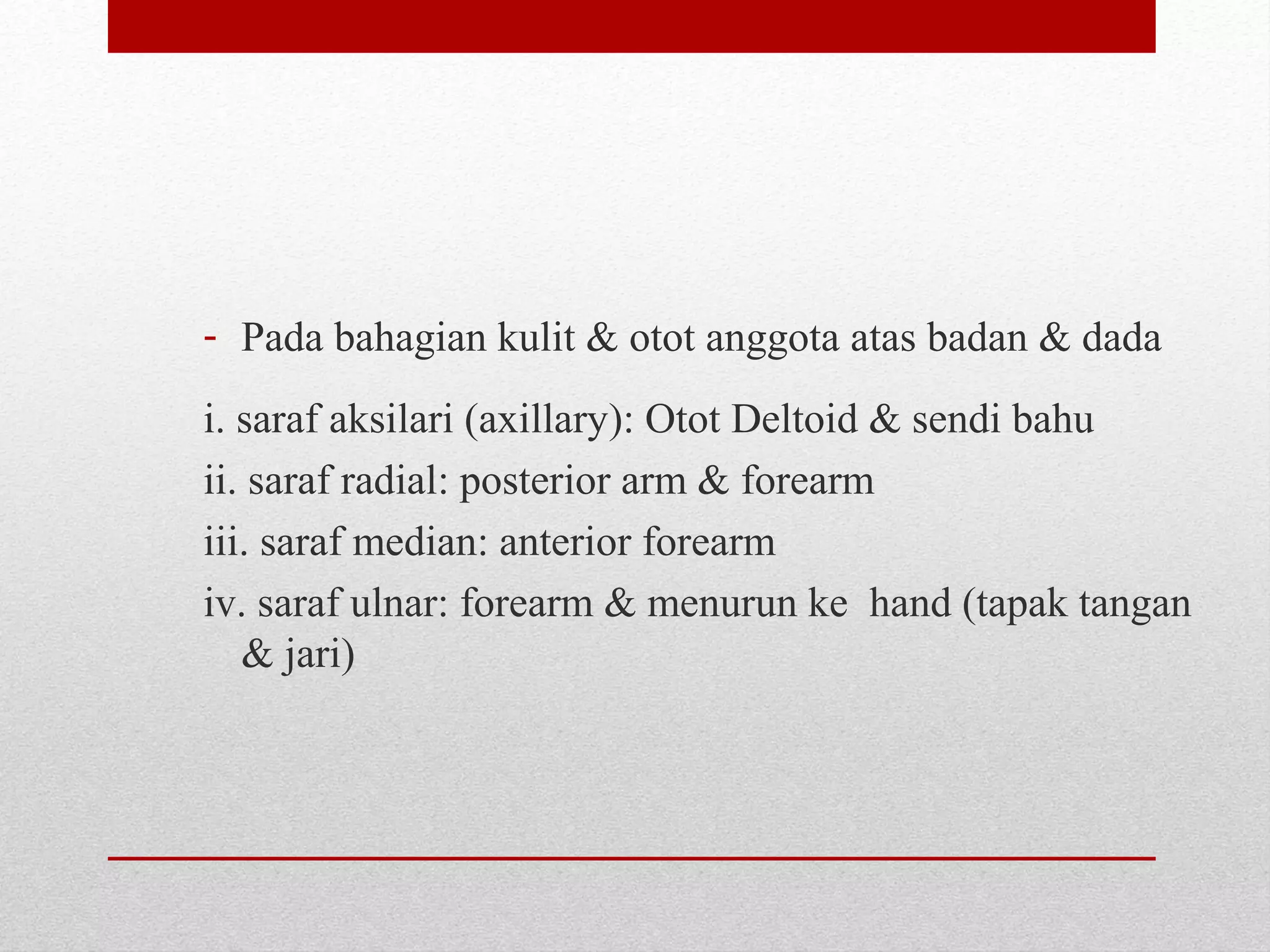 SISTEM SARAF PERIFERI | PPT