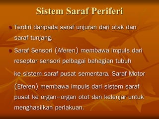 SISTEM SARAF T4.ppt | Free Download