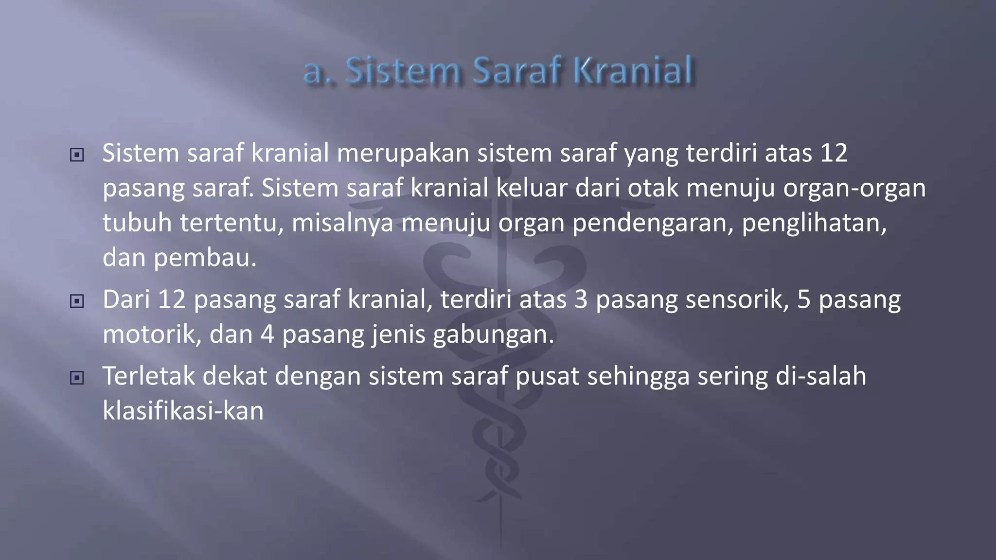 Sistem saraf tepi (sma) | PPTX