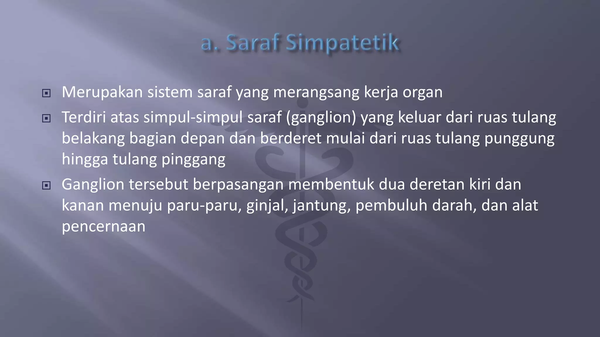 Sistem saraf tepi (sma) | PPTX