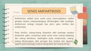 Klasifikasi Sendi Pada Manusia - Anatomi Fisiologi.pptx