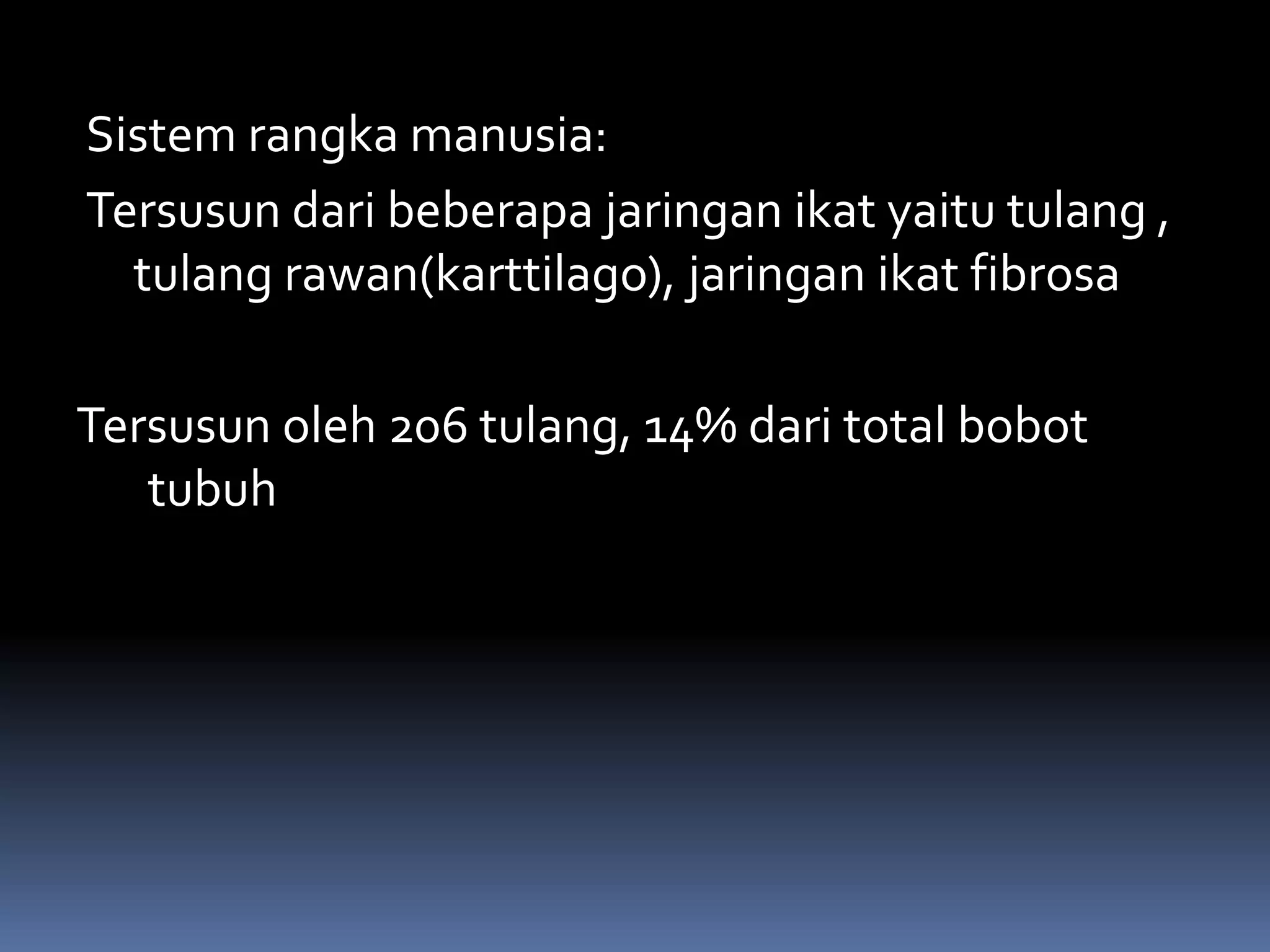 Sistem skeleton | PPTX