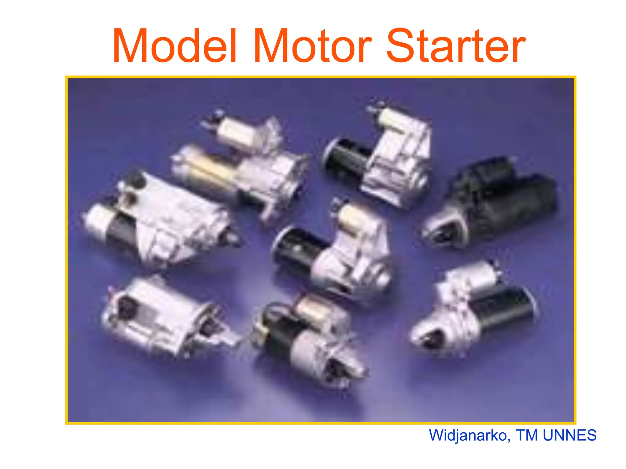 sistem_stater_pada_mobil KENDARAAN RINGAN | PPT