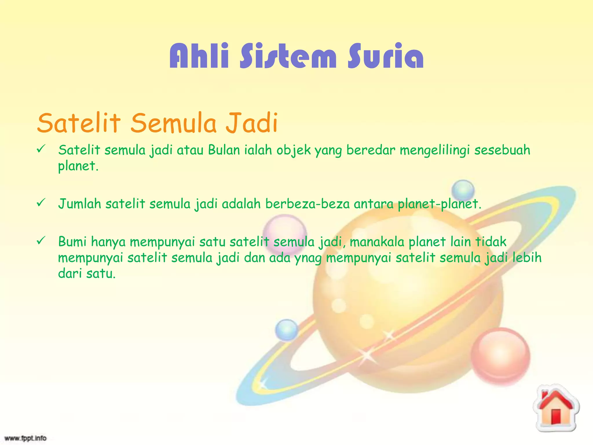 Sistem suria | PPTX