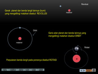 Sistem Tata Surya, pada materi kelas 5 Sekolah dasar | PPTX