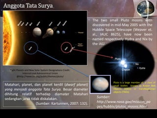 Sistem Tata Surya & proses Pembentukannya | PDF