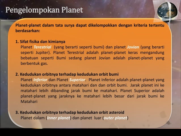 Sistem Tata Surya & proses Pembentukannya | PDF