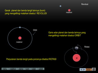 Sistem Tata Surya dan jenin-jenis planet | PPTX