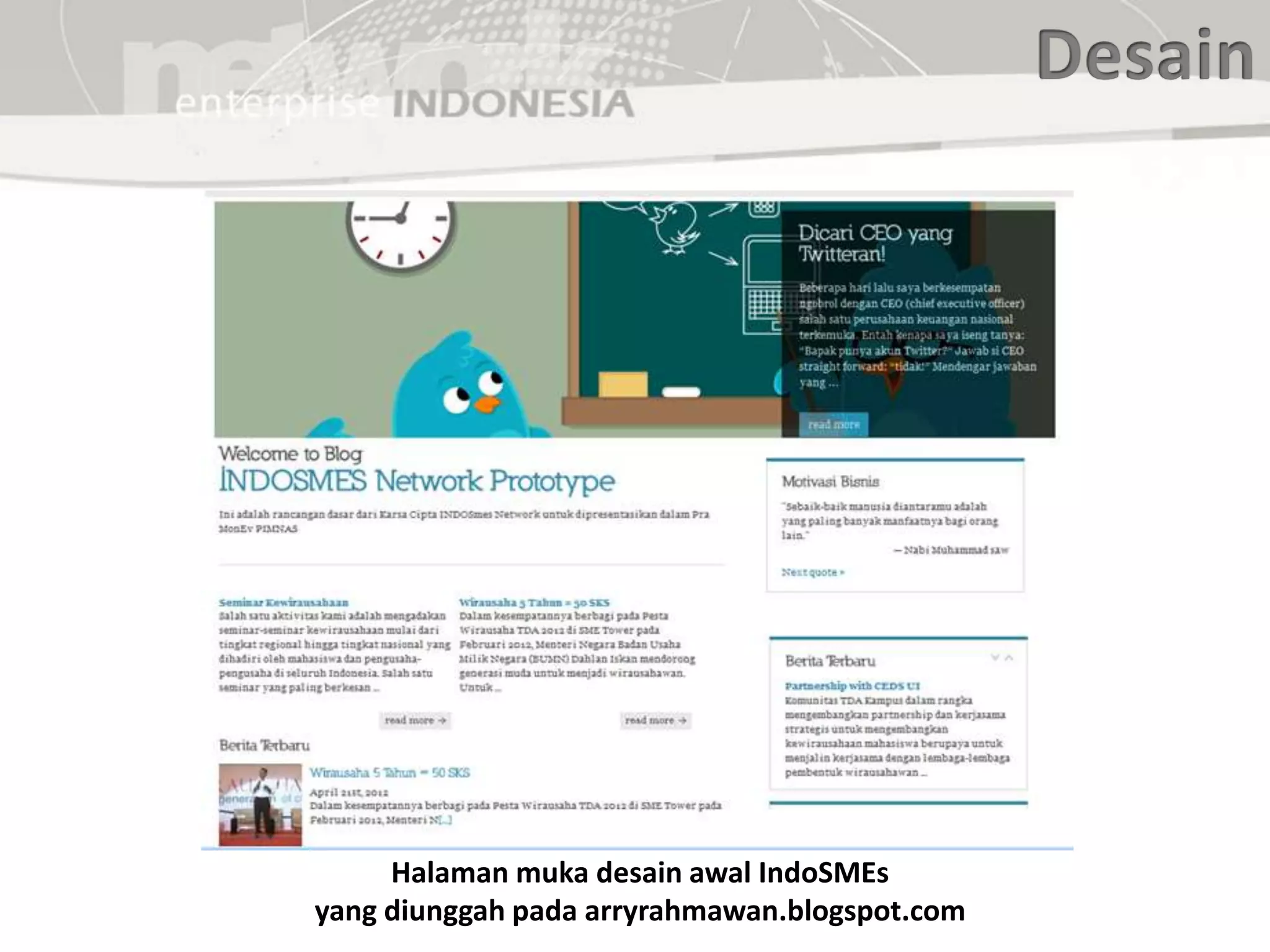 PIMNAS Yogyakarta : Sistem Terintegrasi Kewirausahaan Nasional | PPTX