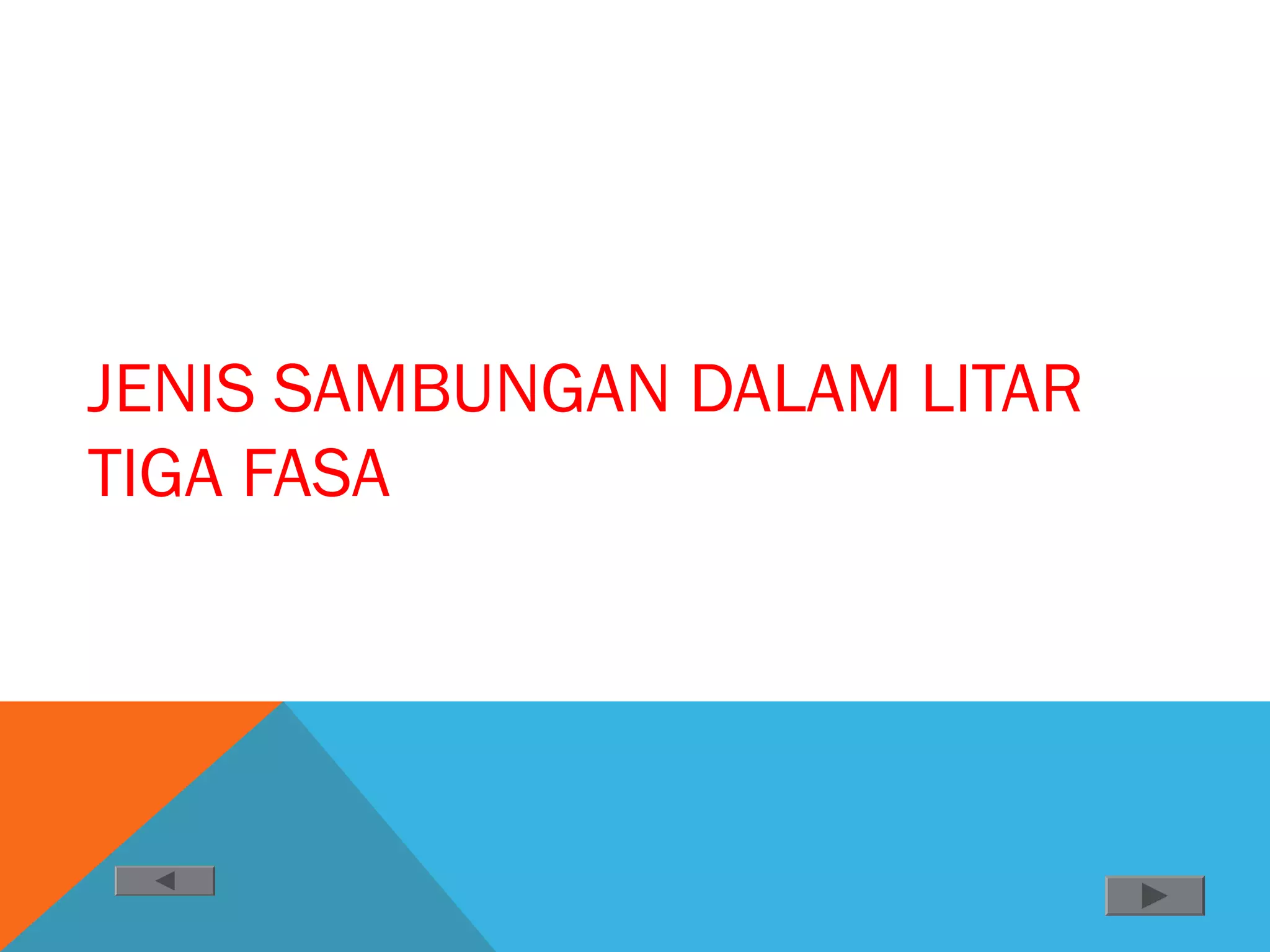 Sistem tiga fasa | PPT