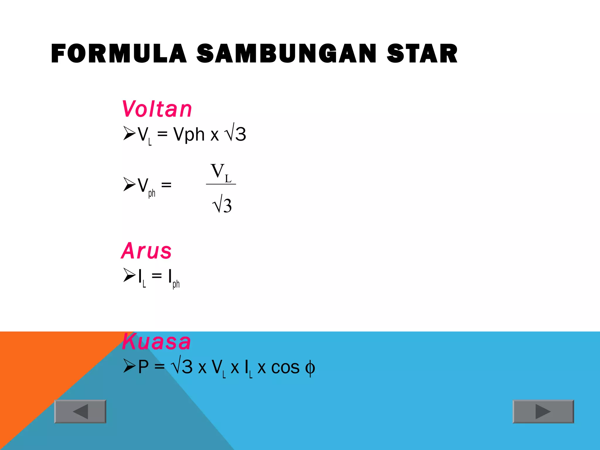 Sistem tiga fasa | PPT