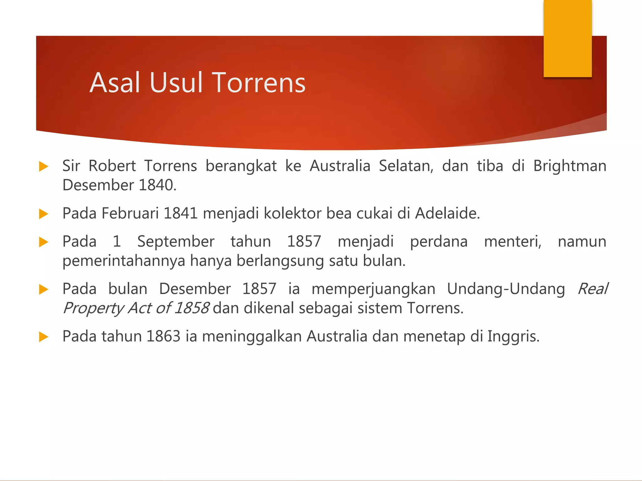 Sistem torrens | PPTX