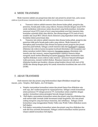 Sistem transmisi data | DOCX