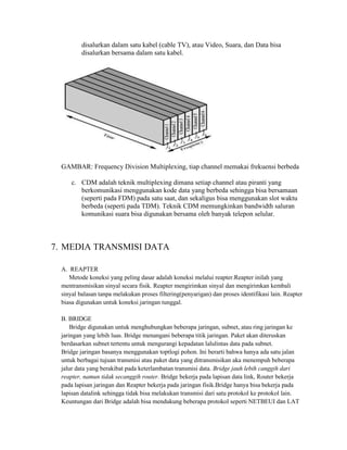 Sistem transmisi data | DOCX