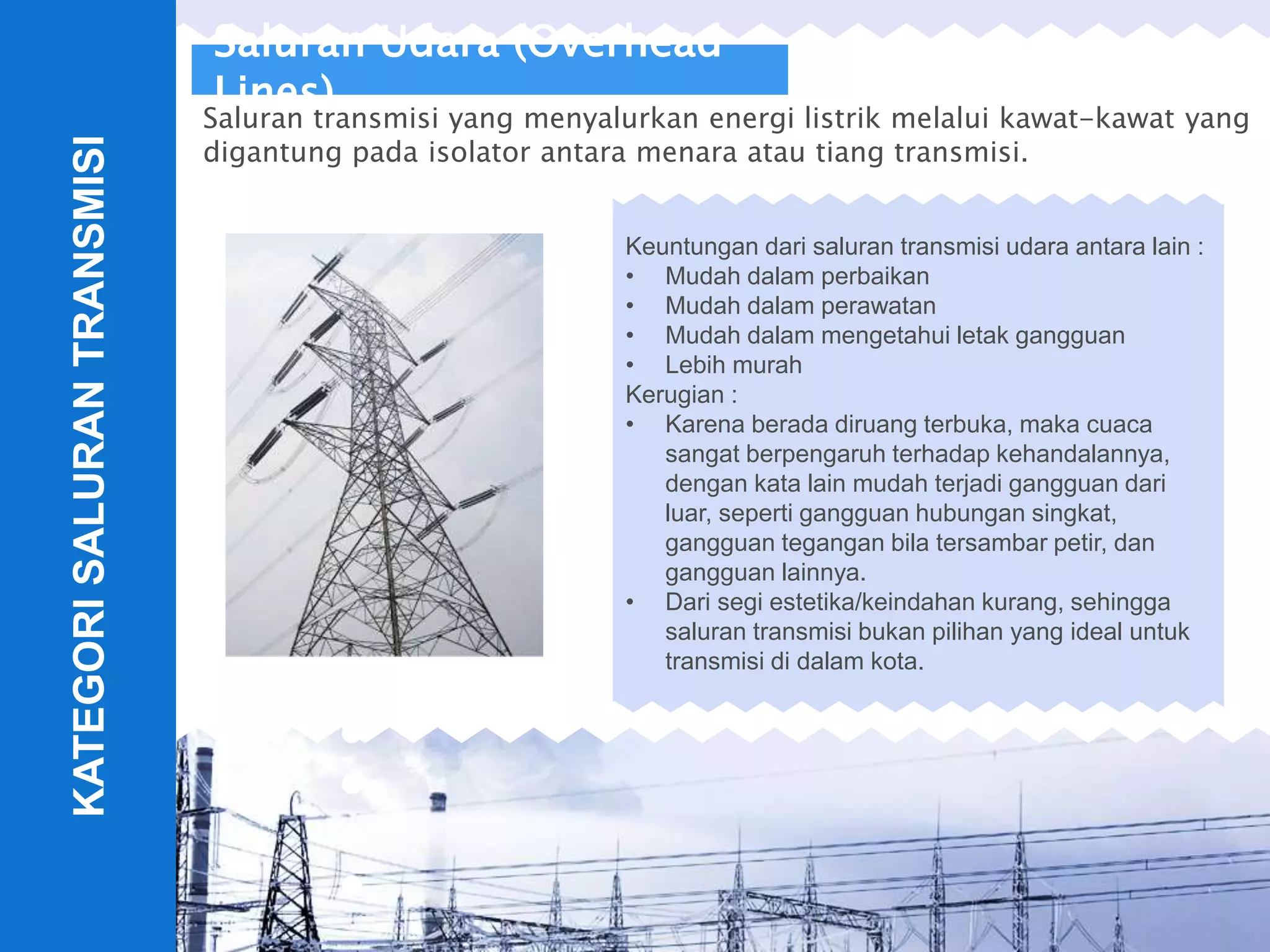 SISTEM TRANSMISI TENAGA LISTRIK | PPTX