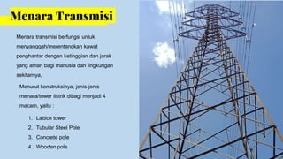 TRANSMISI TENAGA LISTRIK | PPTX