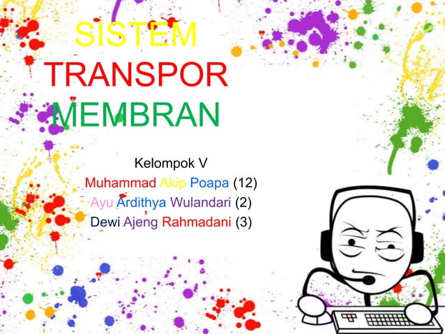 Sistem transpor membran | PPTX