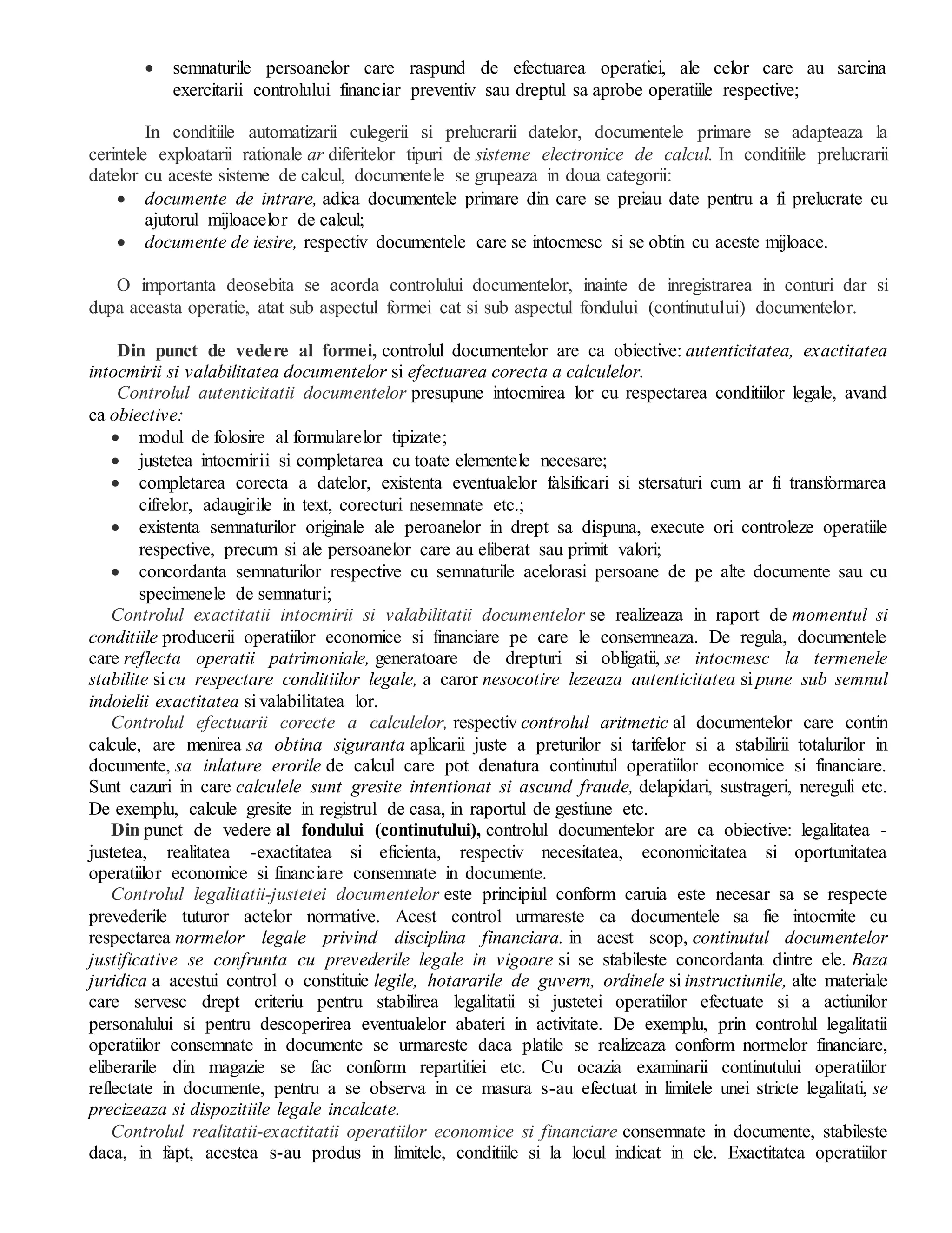 Sistemul de documente primare m4 | DOC