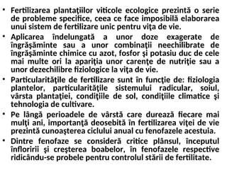 SISTEMUL DE FERTILIZARE LA CULTURA VITEI DE VIE ECOLOGICĂ.ppt