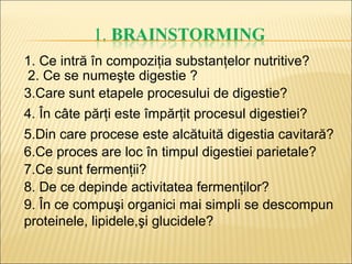 Sistemul digestiv | PPT