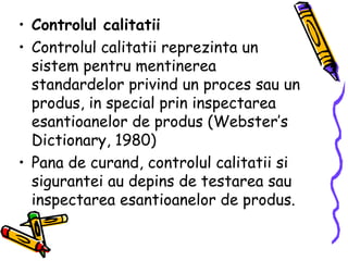 Sistemul HACCP | PPT