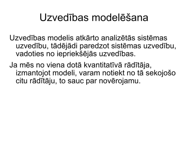 Sistemu projektesana prezentacija okt 2011 | PPT