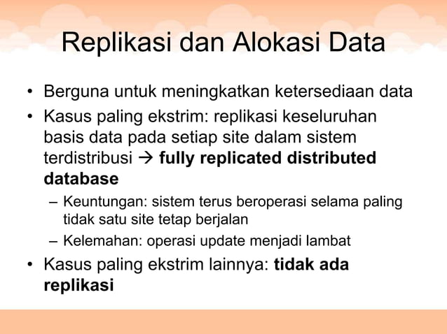 Sister 013 - database terdistribusi | PDF