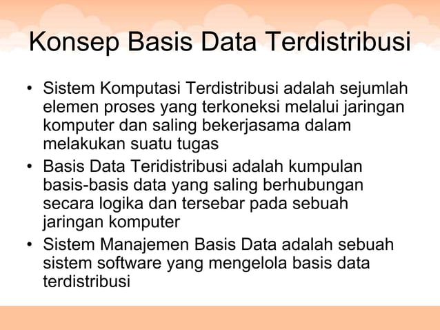 Sister 013 - database terdistribusi | PDF