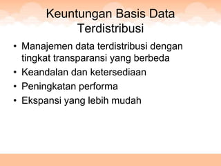 Sister 013 - database terdistribusi | PDF